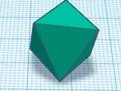 BLANK D8 dice by Luke D | Download free STL model | Printables.com