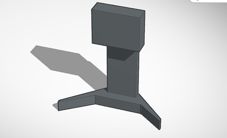 Gaming monitor stand by Dxmisfn | Download free STL model | Printables.com
