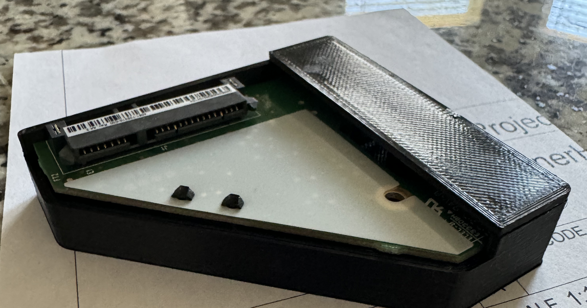 WD EasyStore PCB Case by rfourb | Download free STL model | Printables.com