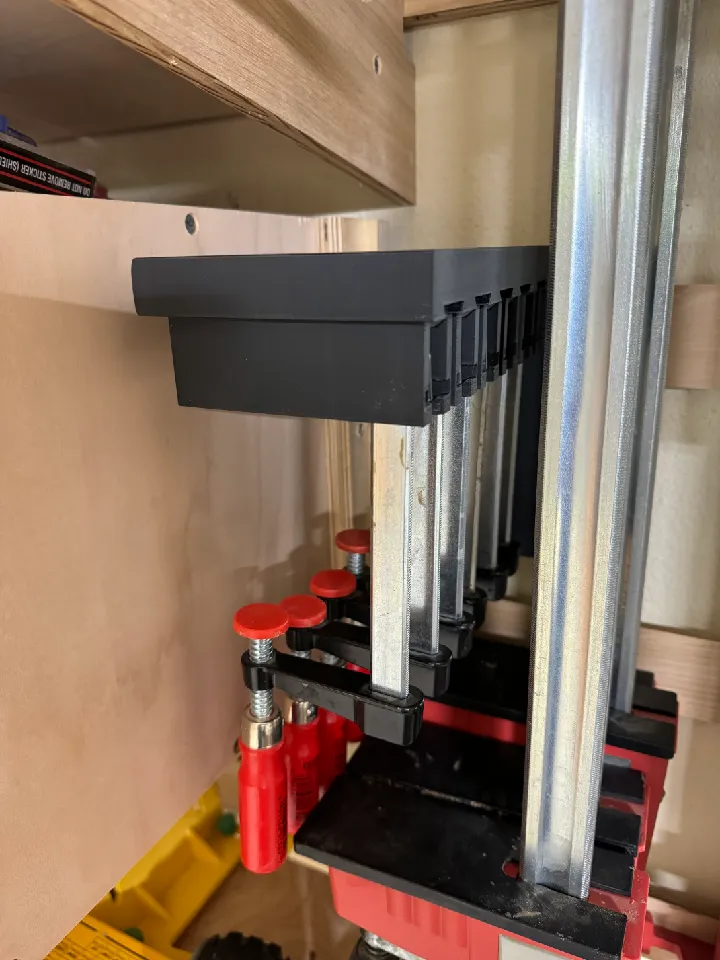 Modular French Cleat Clamp Rack by Diggidydave | Download free STL ...