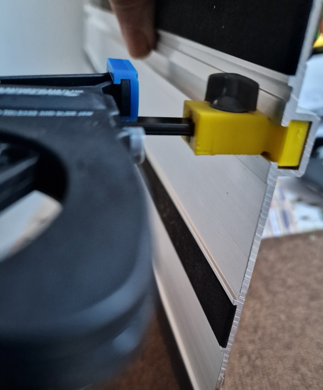 Quick clamp Plunge saw adapter for LIDL Parkside track **Updated** by ...