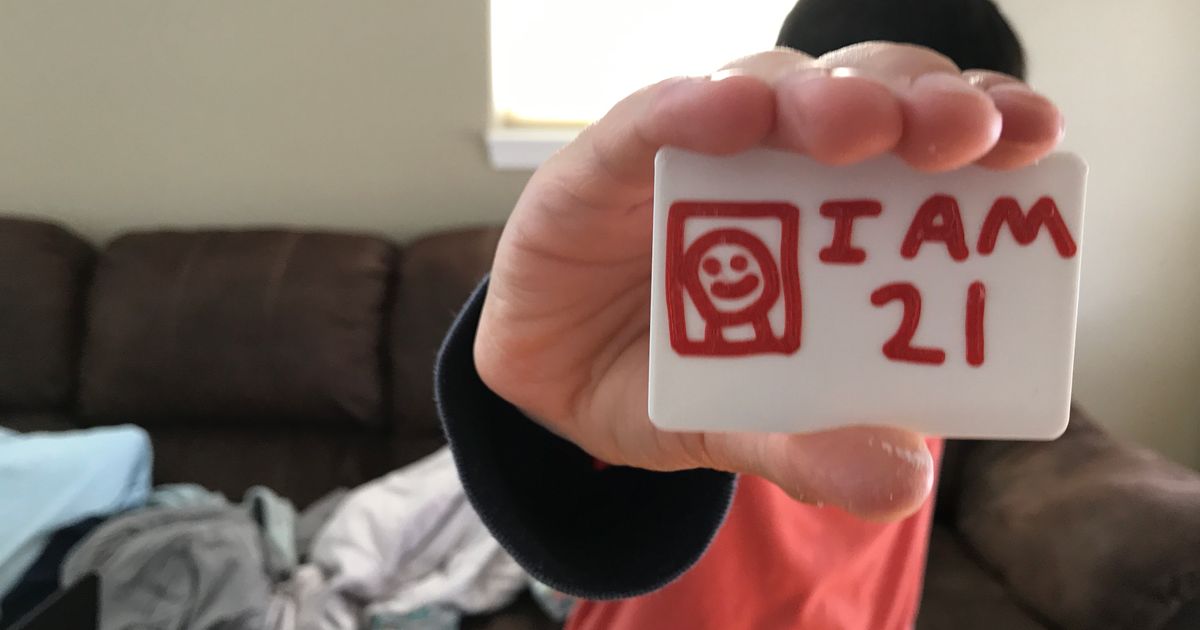 Fake ID by Ike | Download free STL model | Printables.com