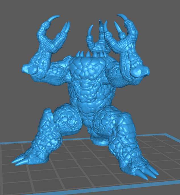 Xorn / Zorn / Rock-Monster by np-dev | Download free STL model ...