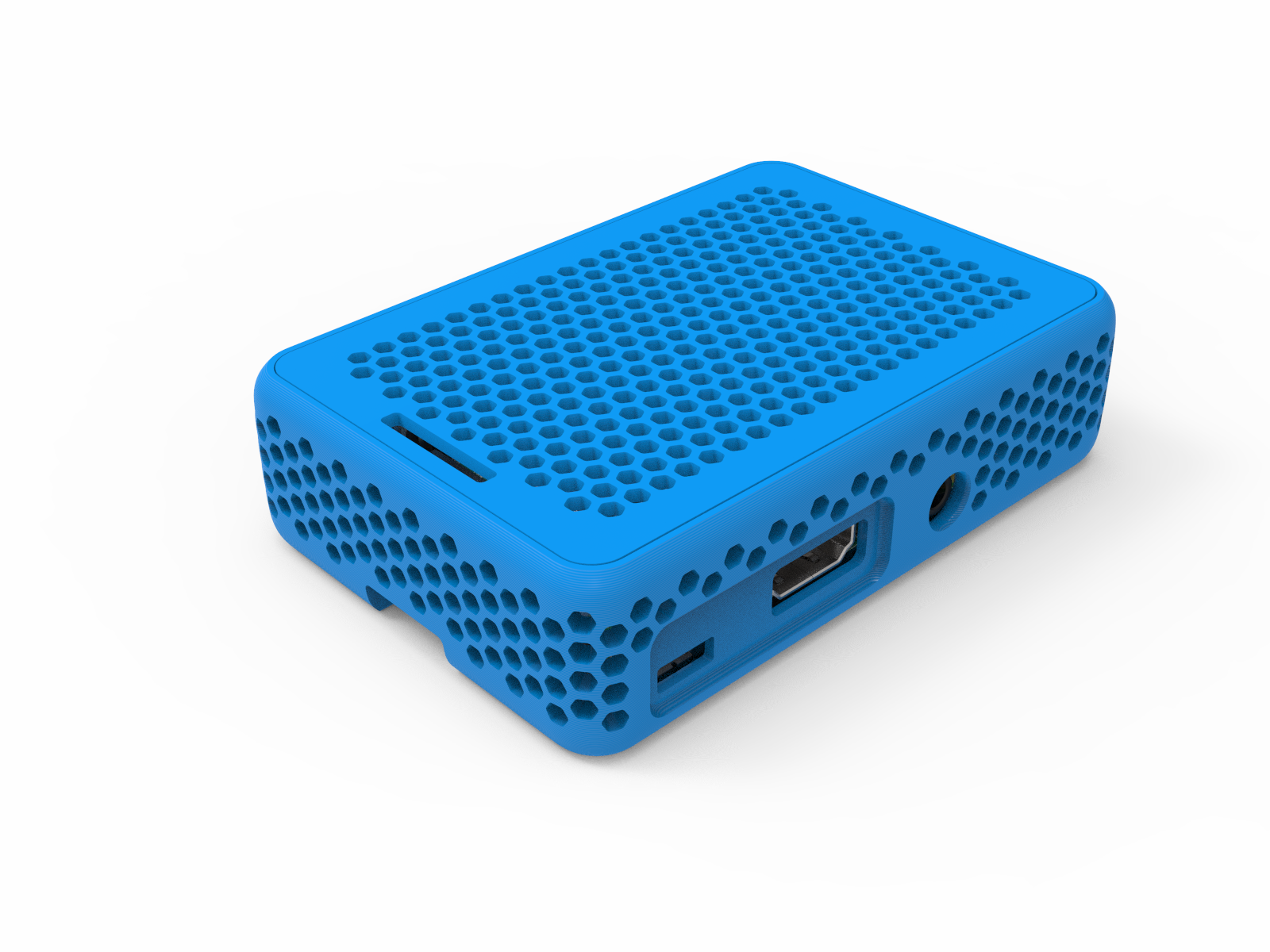 Raspberry Pi 3B+ Case HexVent by Carter | Download free STL model ...