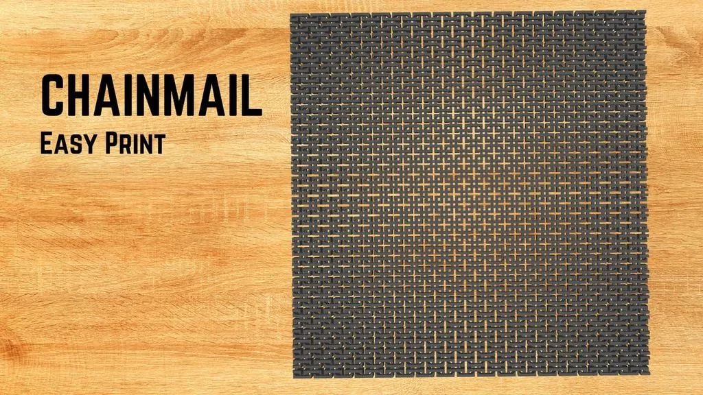 Easy Print Chainmail Armor by 3DM Prints | Download free STL model ...