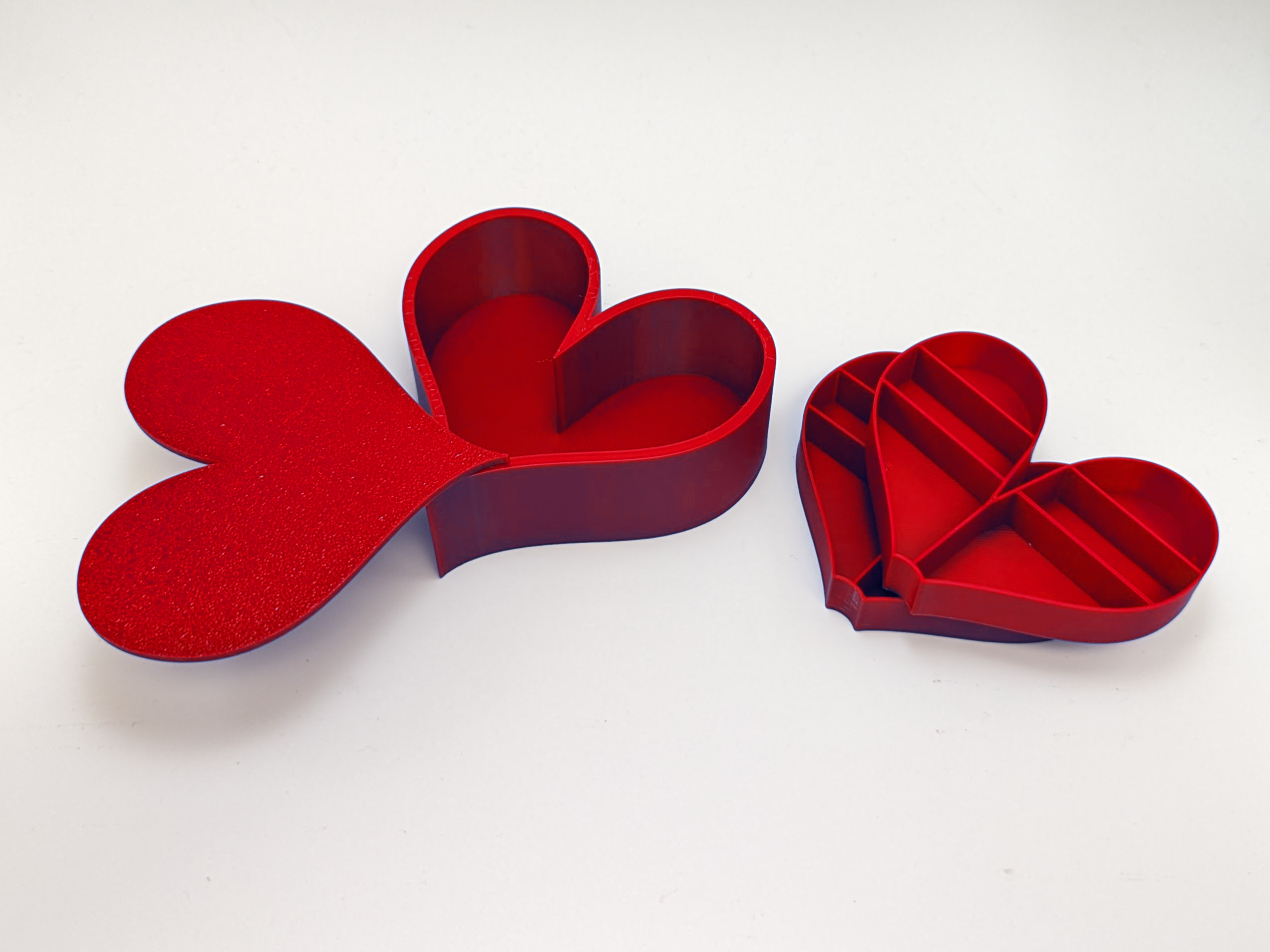 Heart Box with swivel lid and inserts by Contributing Factor | Download ...