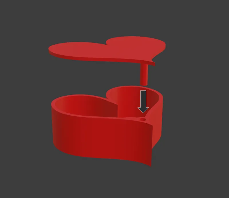 Heart Box with swivel lid and inserts by Contributing Factor | Download ...