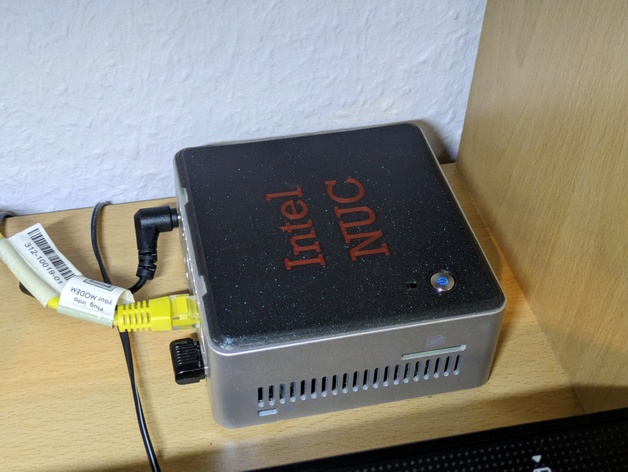 Intel Nuc 5th Generation Topcover by Keks95 | Download free STL model ...