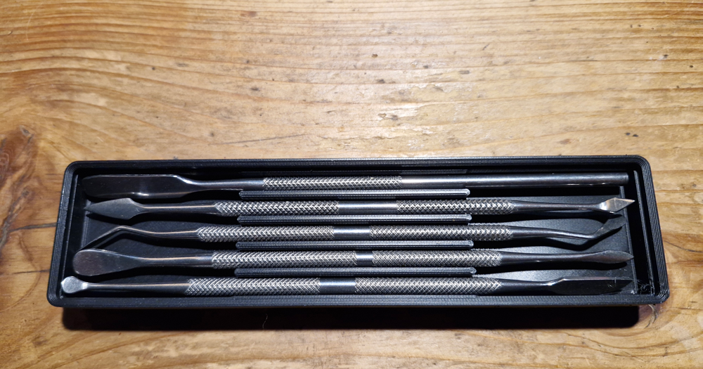 Gridfinity sculpting tools different trays Remixed by igor ...