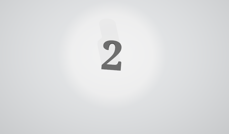 number 2 by austin simon | Download free STL model | Printables.com