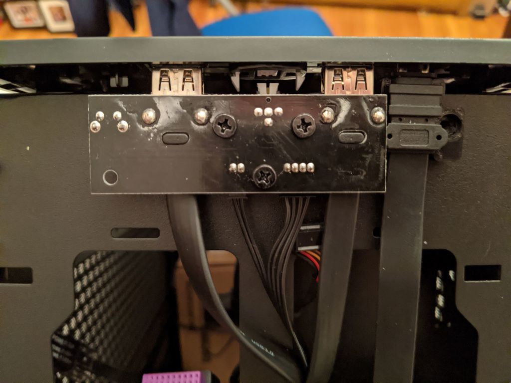 NR200 USB-C Front Panel by kitlaan | Download free STL model ...