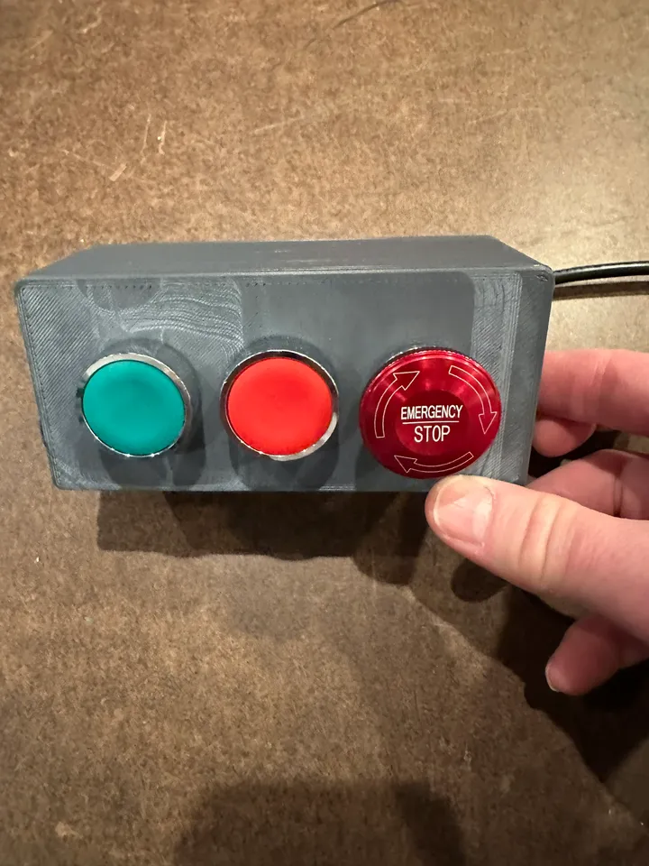 3 Button Control Box (22m) by craiglink | Download free STL model ...