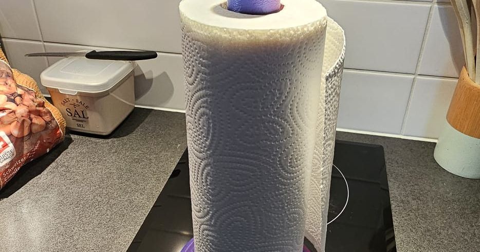 kitchen roll by Nforce3D By João Frade | Download free STL model ...