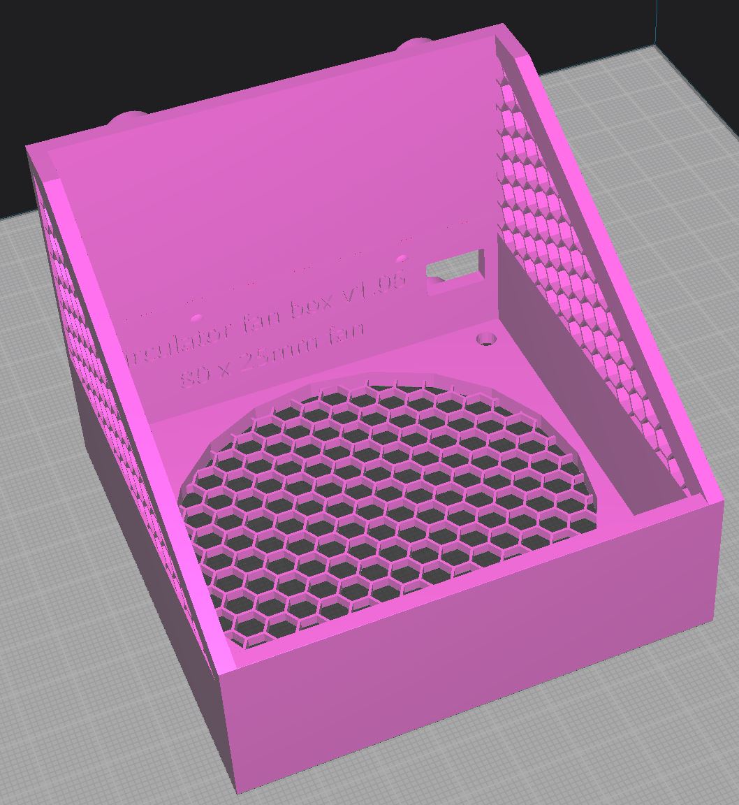 Circulator Fan Box, 60 & 80mm. v1.08 by Rhino | Download free STL model ...