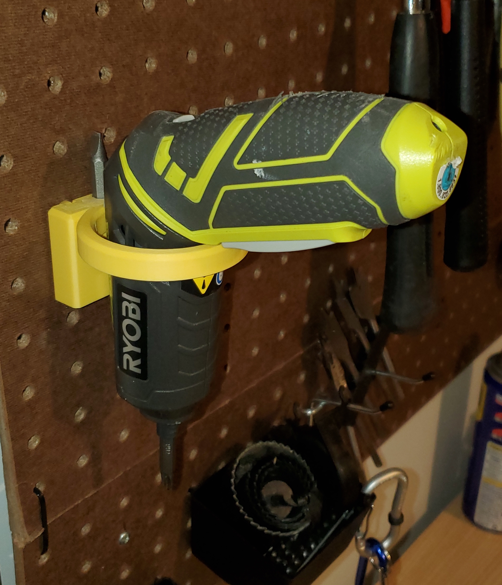 Ryobi QuickTurn Screwdriver Holster for Universal Peg Board Peg System ...