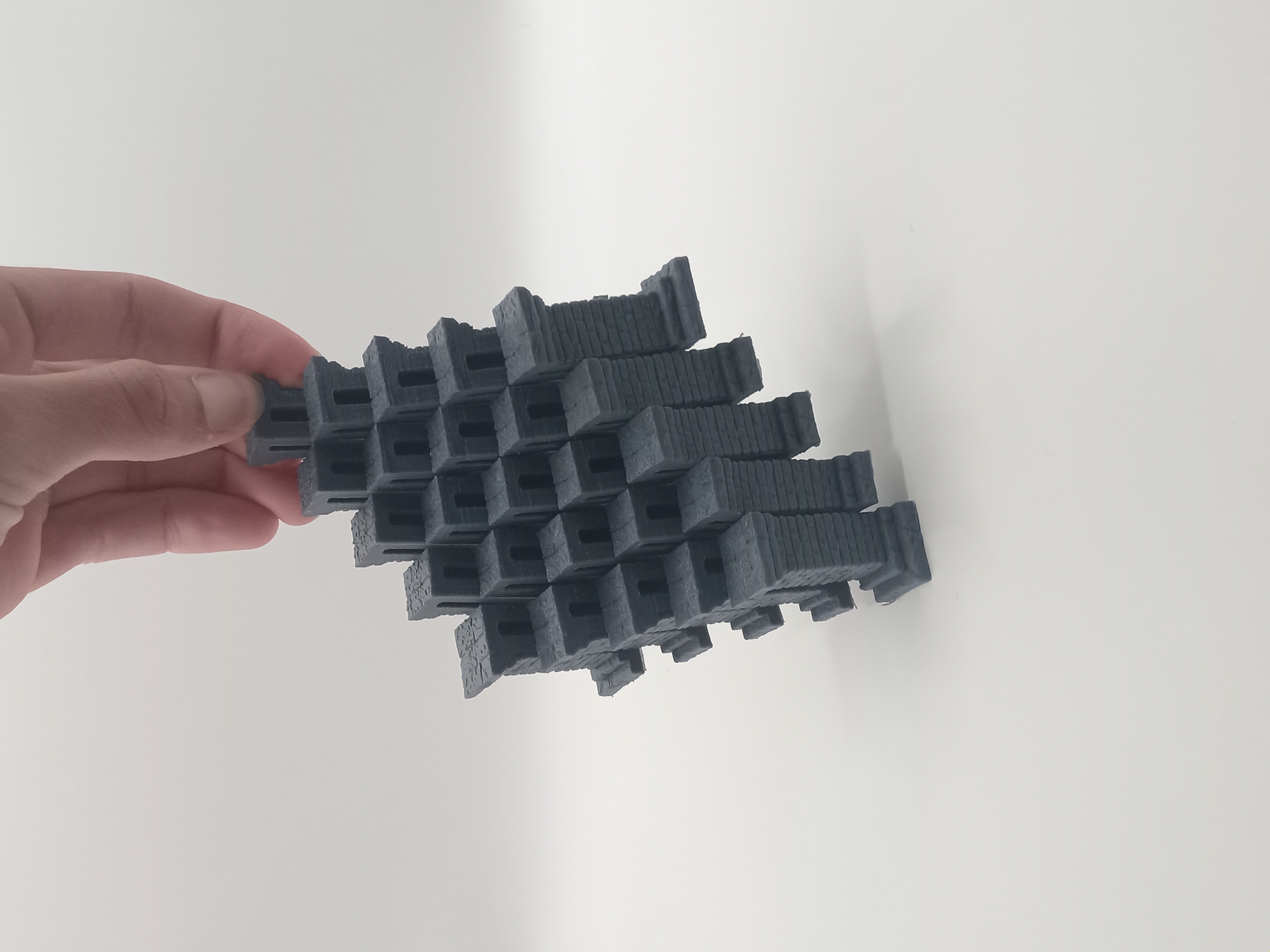 Fidget Pixel Cube by udrek | Download free STL model | Printables.com