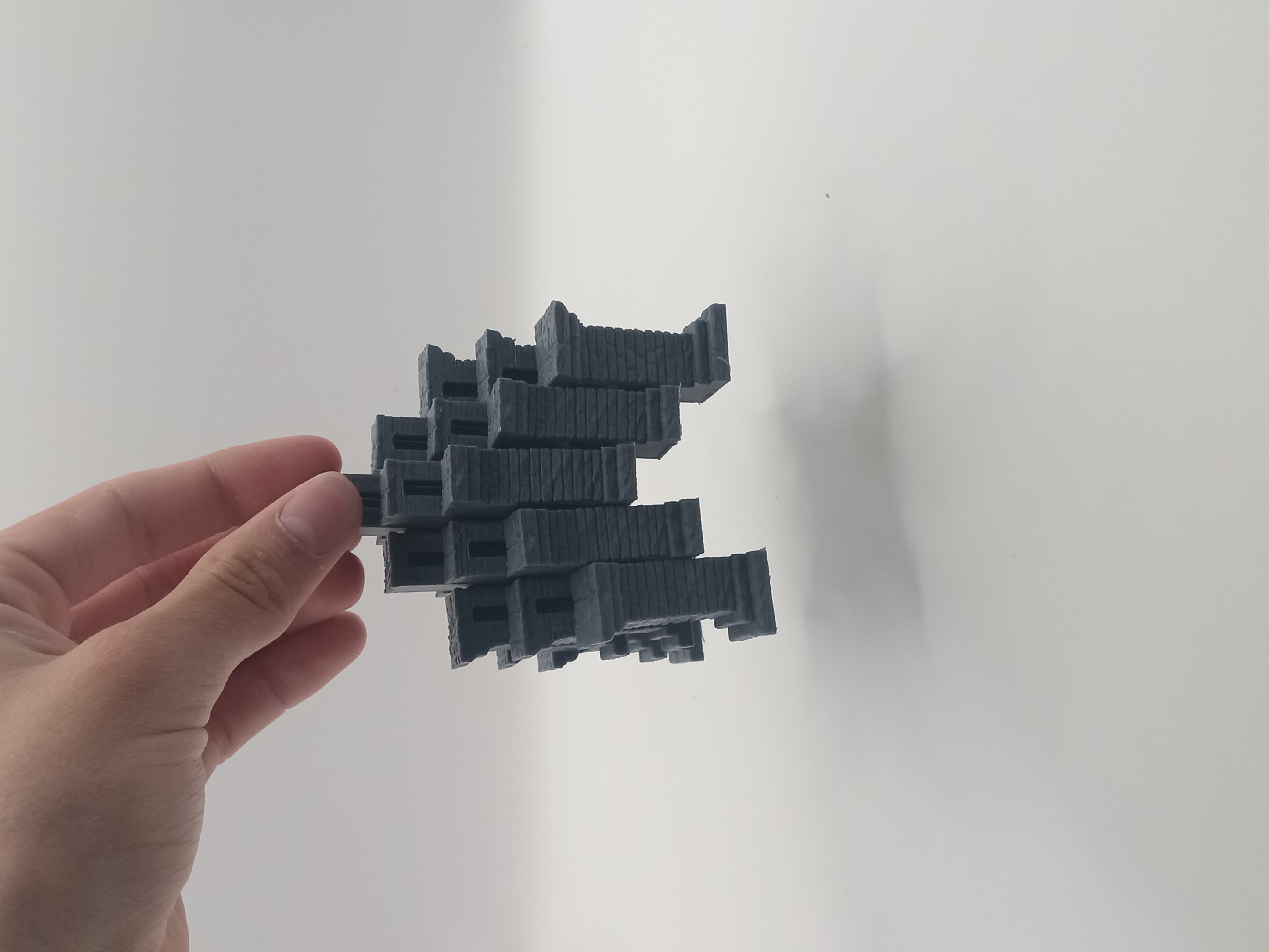 Fidget Pixel Cube by udrek | Download free STL model | Printables.com