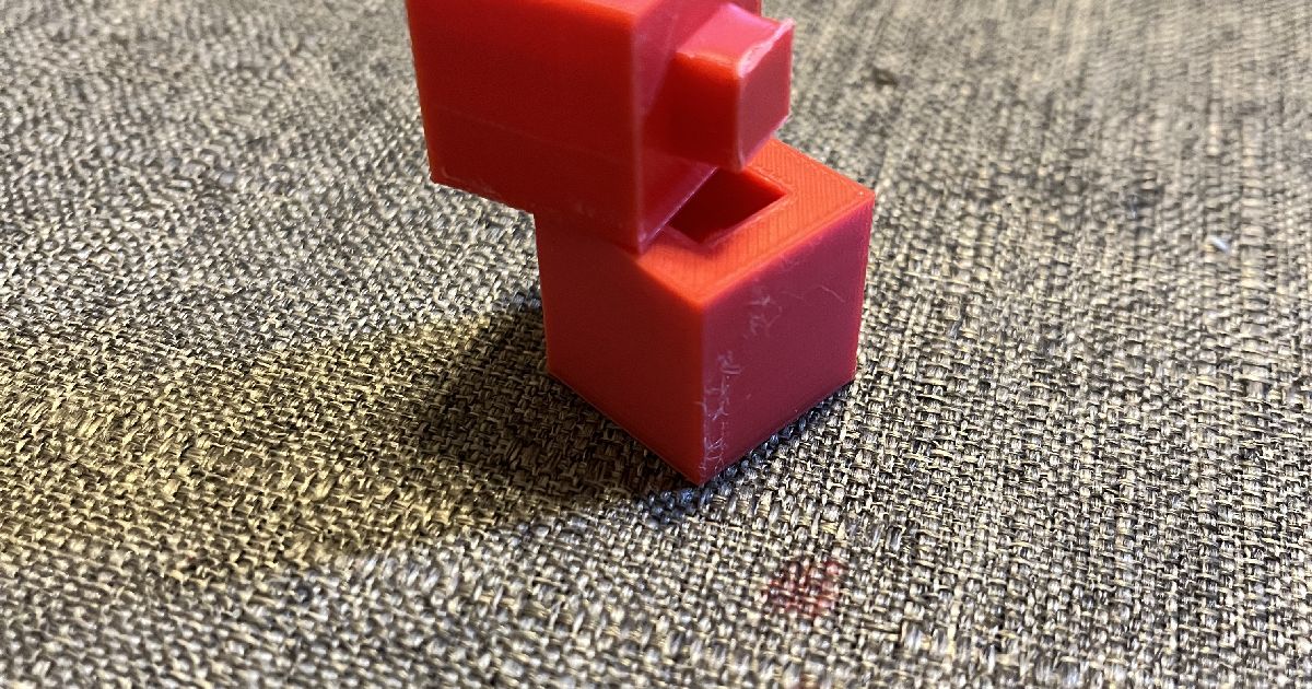 cube connector by fatcatcharlie6 | Download free STL model | Printables.com