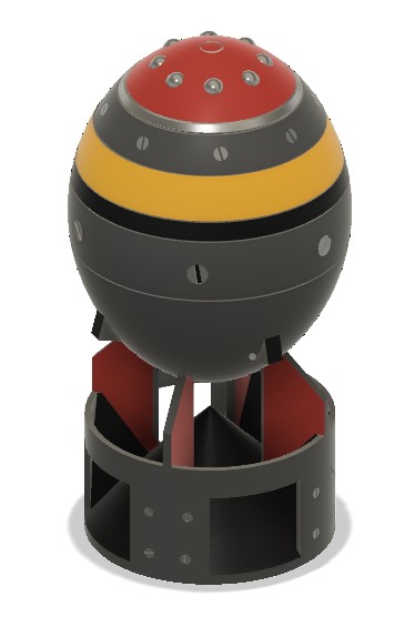 Fallout Mini Nuke Dice Tower by 3D Ideation | Download free STL model ...
