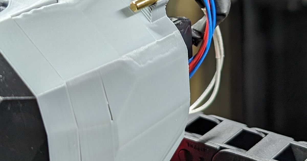 Voron Stealthburner Cable Cover with Thermistor Mount for LDO Nighthawk ...