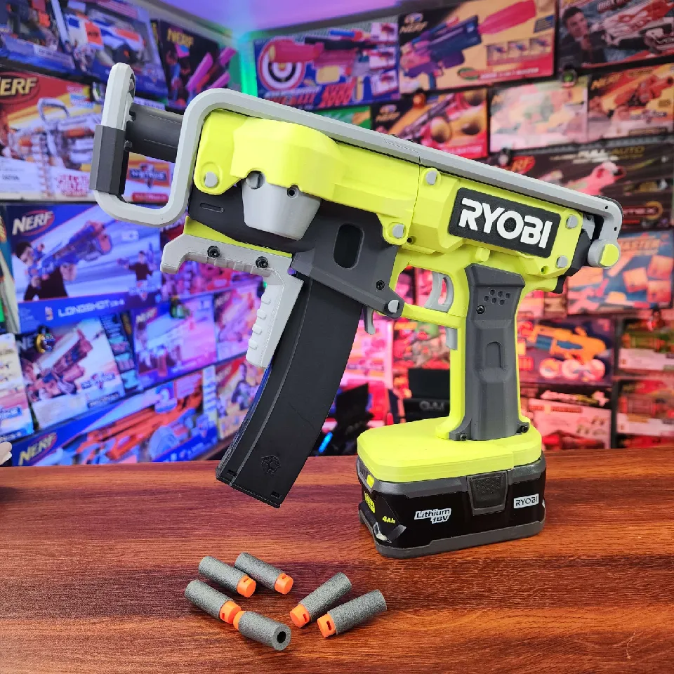 Flywheel Nerf Blaster: Mk41 - Royobion - Protean Remix by Meaker VI | Download free STL model ...