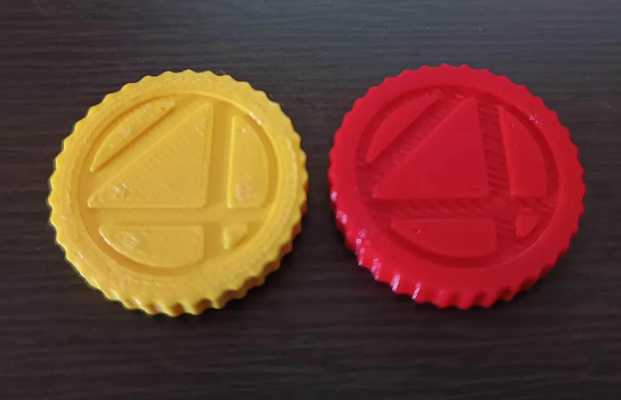 Connect4 disc by indefini | Download free STL model | Printables.com