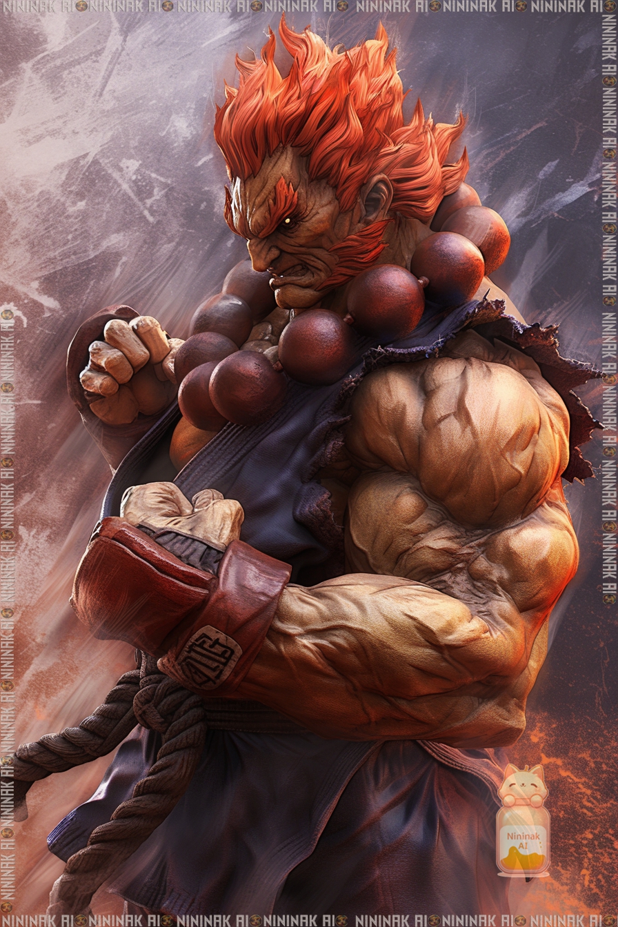 Akuma Street FIghter by julian_nikolovv | Download free STL model ...