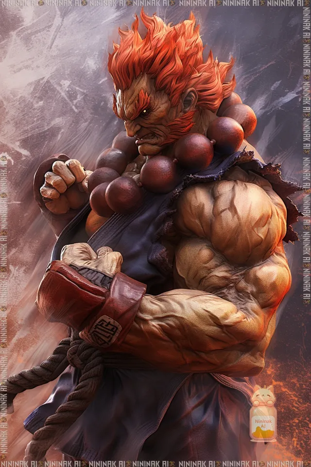 Akuma Street FIghter by julian_nikolovv | Download free STL model ...