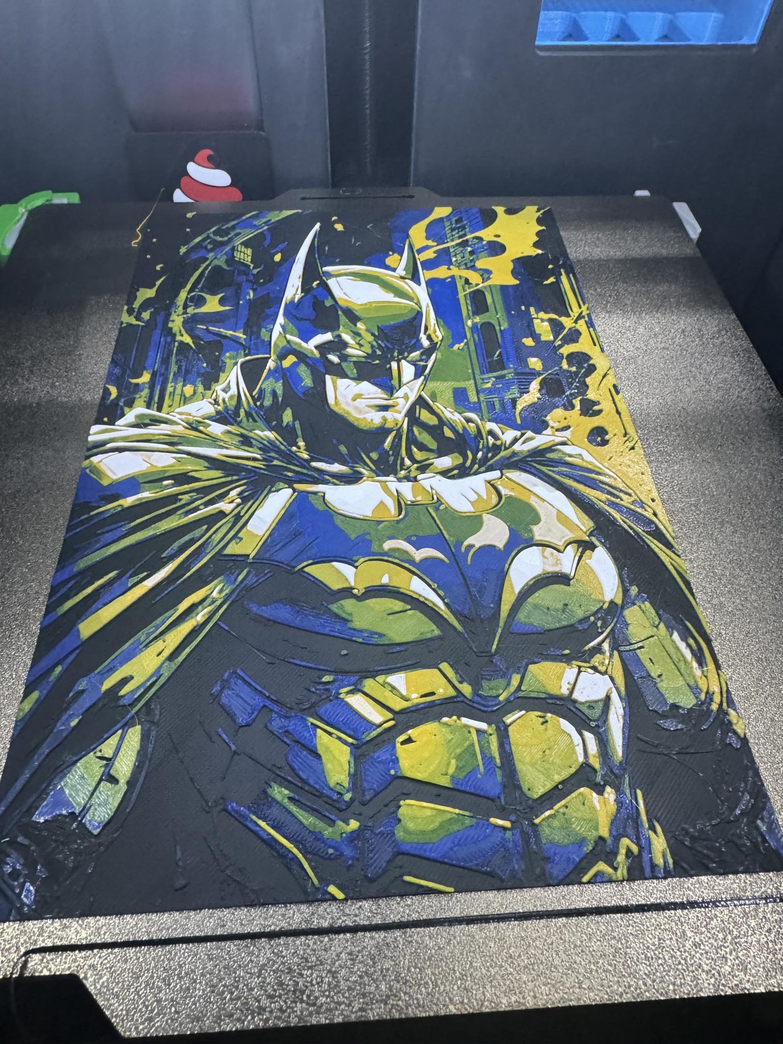 Batman in Flames by julian_nikolovv | Download free STL model ...