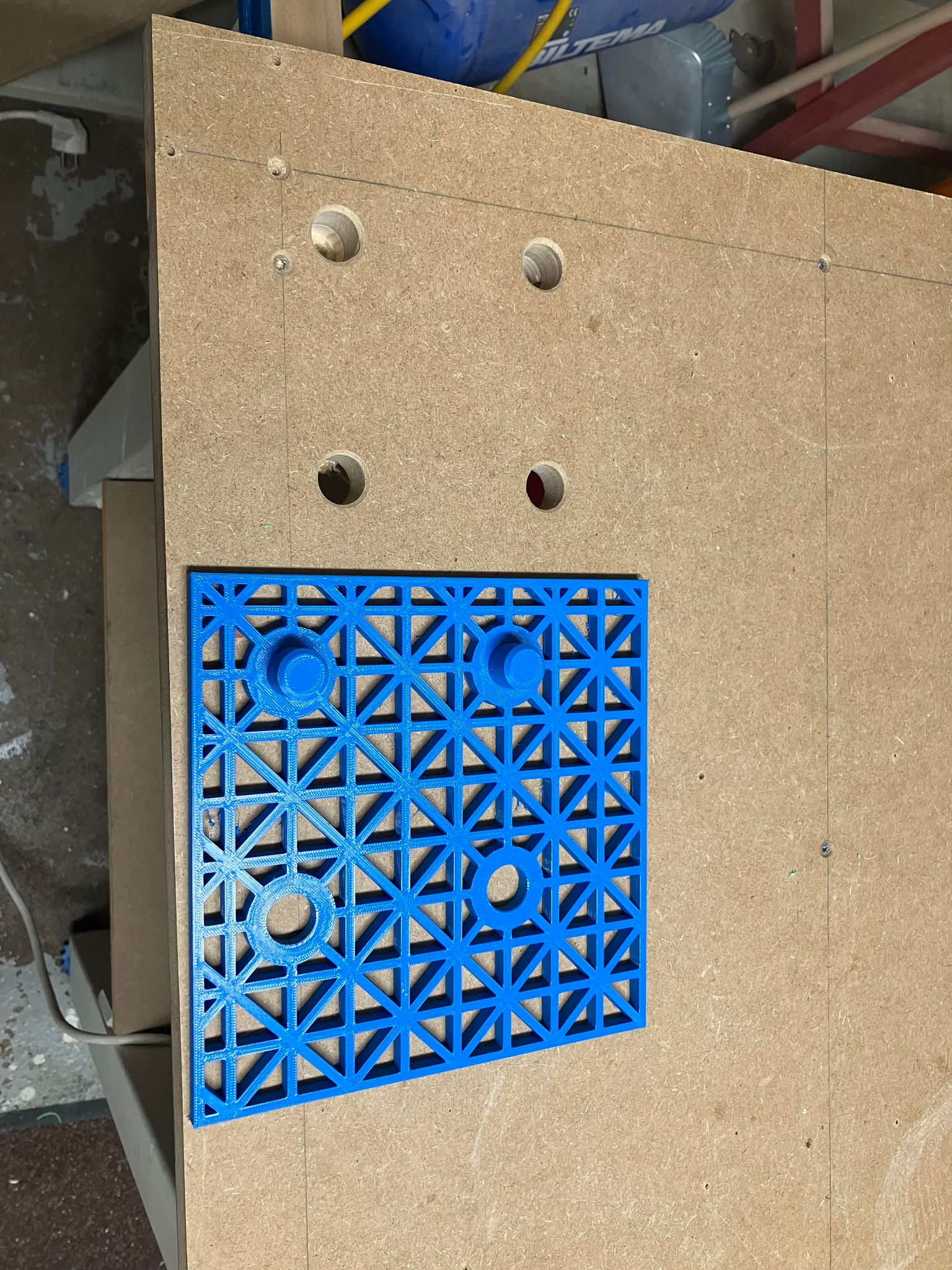 MFT routing template jig von Jouni Lindqvist | Kostenloses STL-Modell herunterladen | Printables.com