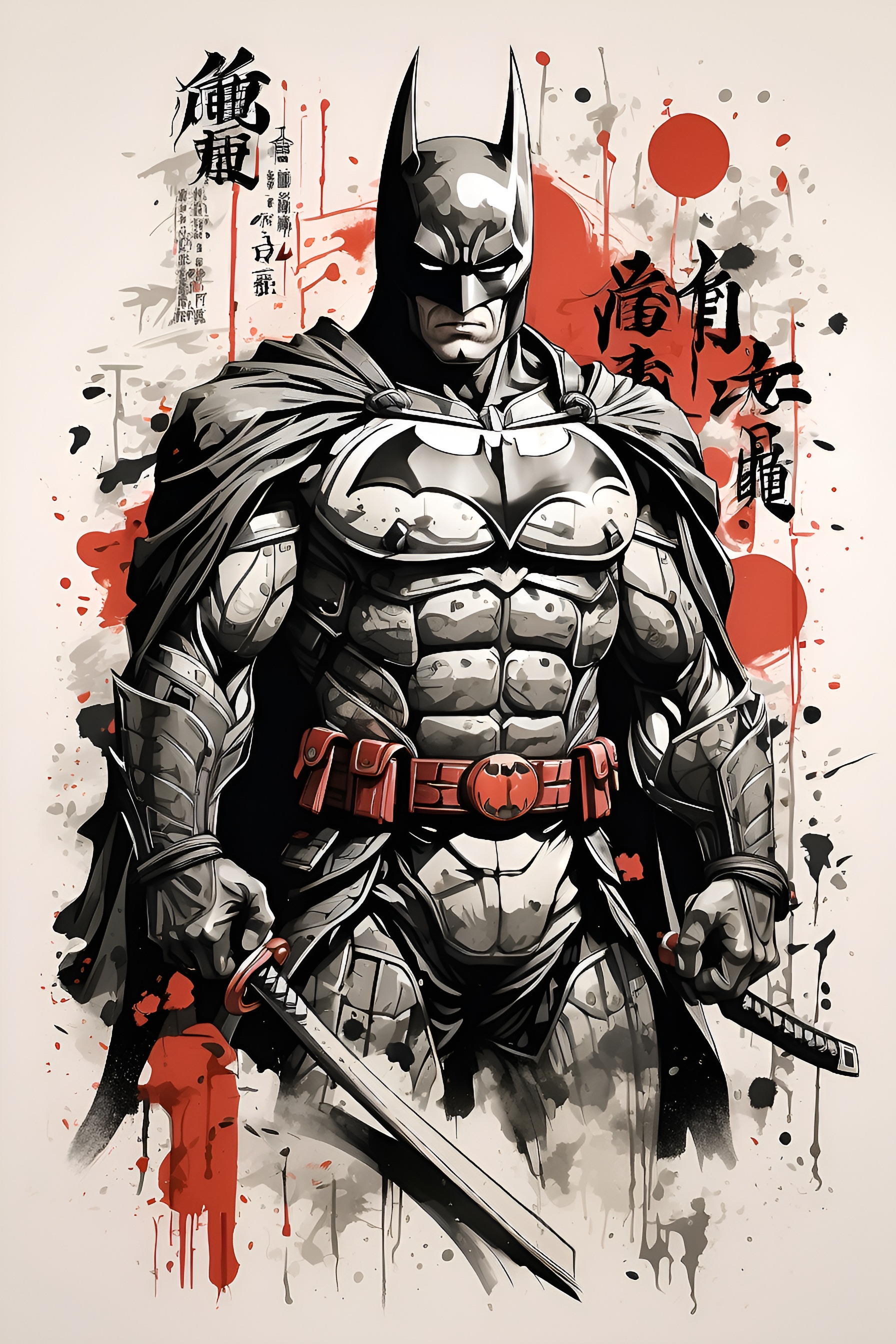 Blood Batman Samurai by julian_nikolovv | Download free STL model ...