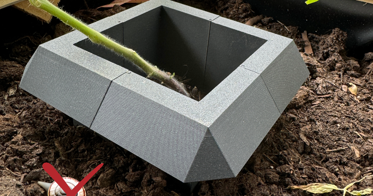 SnailGuard - Secure your Vegtables! by tlum00 | Download free STL model ...