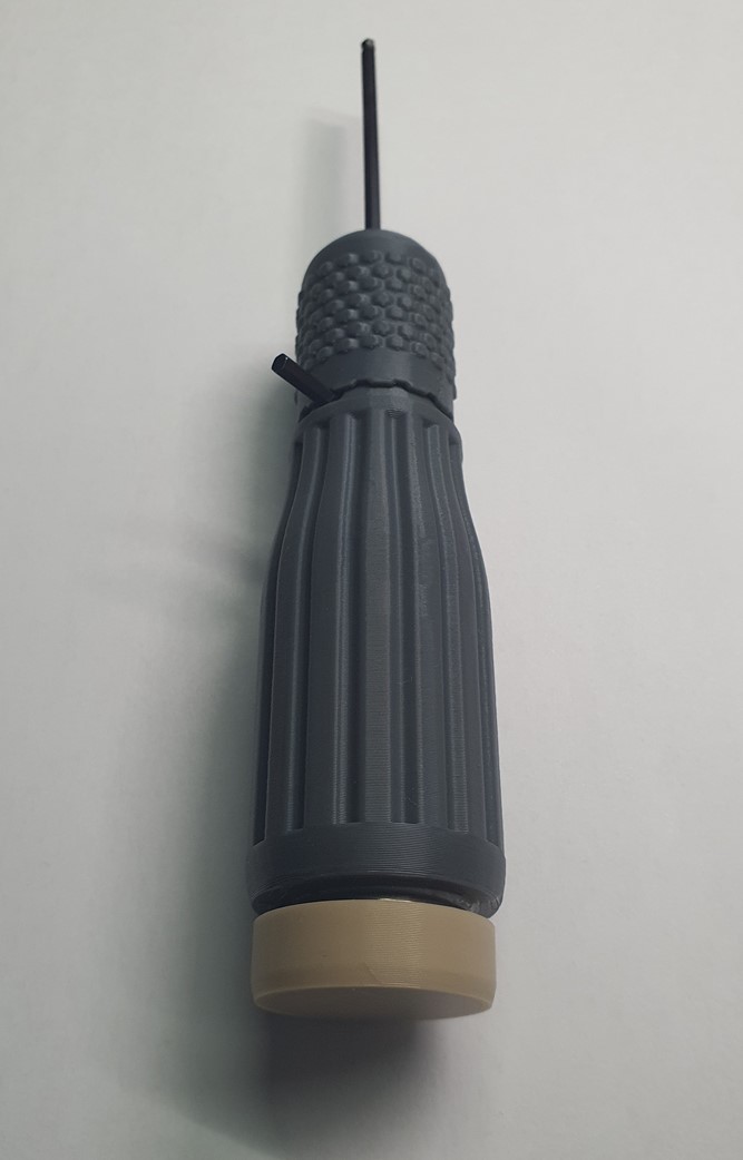 Allen key handles-spinning cap by dvi | Download free STL model ...