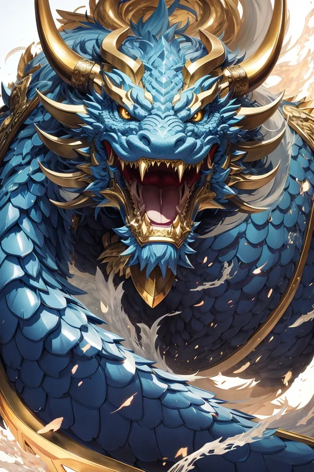 Blue Dragon King by julian_nikolovv | Download free STL model ...