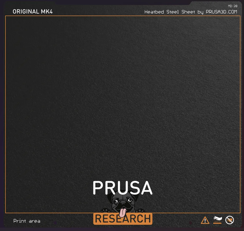 Prusa plate skin for PRUSA SLICER by PEEVES | Download free STL model ...
