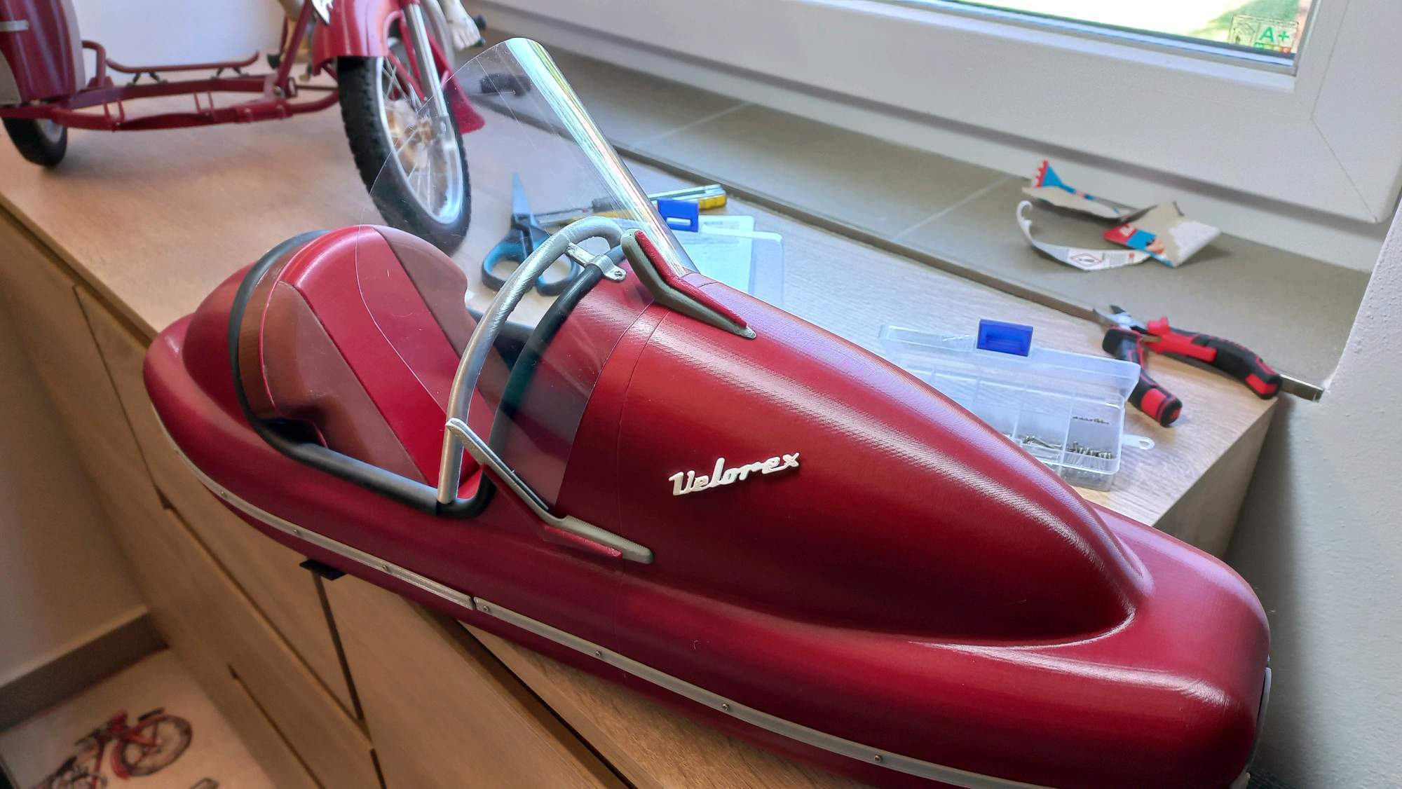 Sidecar Velorex 560 por jawarmaniak | Descargar modelo STL gratuito ...