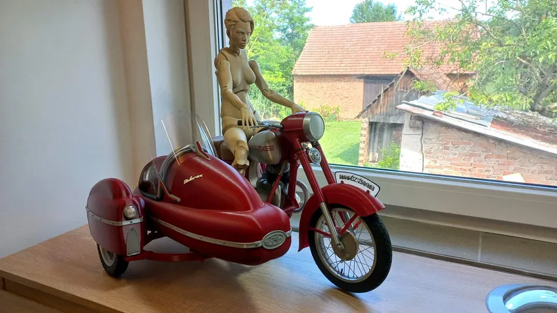 Sidecar Velorex 560 por jawarmaniak | Descargar modelo STL gratuito ...