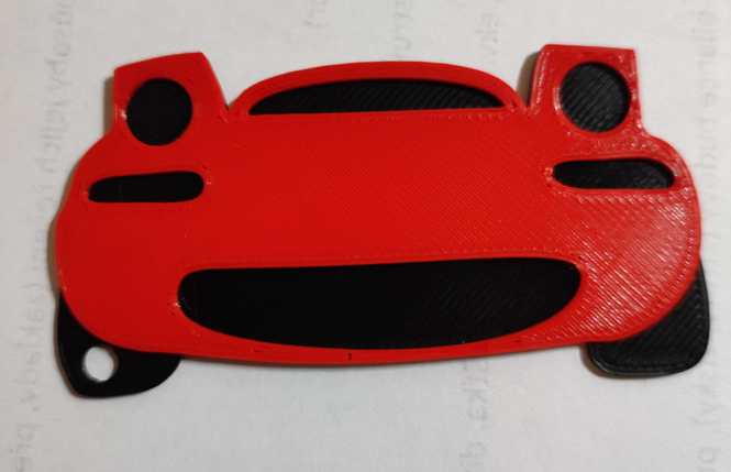 MIATA keychain by ExtrudeElegance | Download free STL model ...