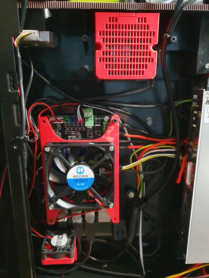 QIDI Q1 Pro Motherboard Fan Plate by 3Dwork.io | Download free STL ...