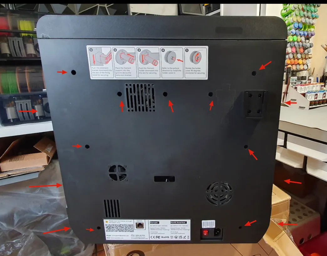 QIDI Q1 Pro Motherboard Fan Plate by 3Dwork.io | Download free STL ...