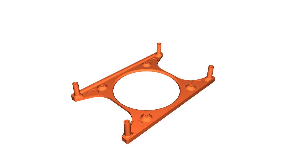 QIDI Q1 Pro Motherboard Fan Plate by 3Dwork.io | Download free STL ...