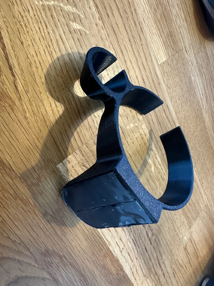 Hairdryer wallholder by Fredster | Download free STL model | Printables.com