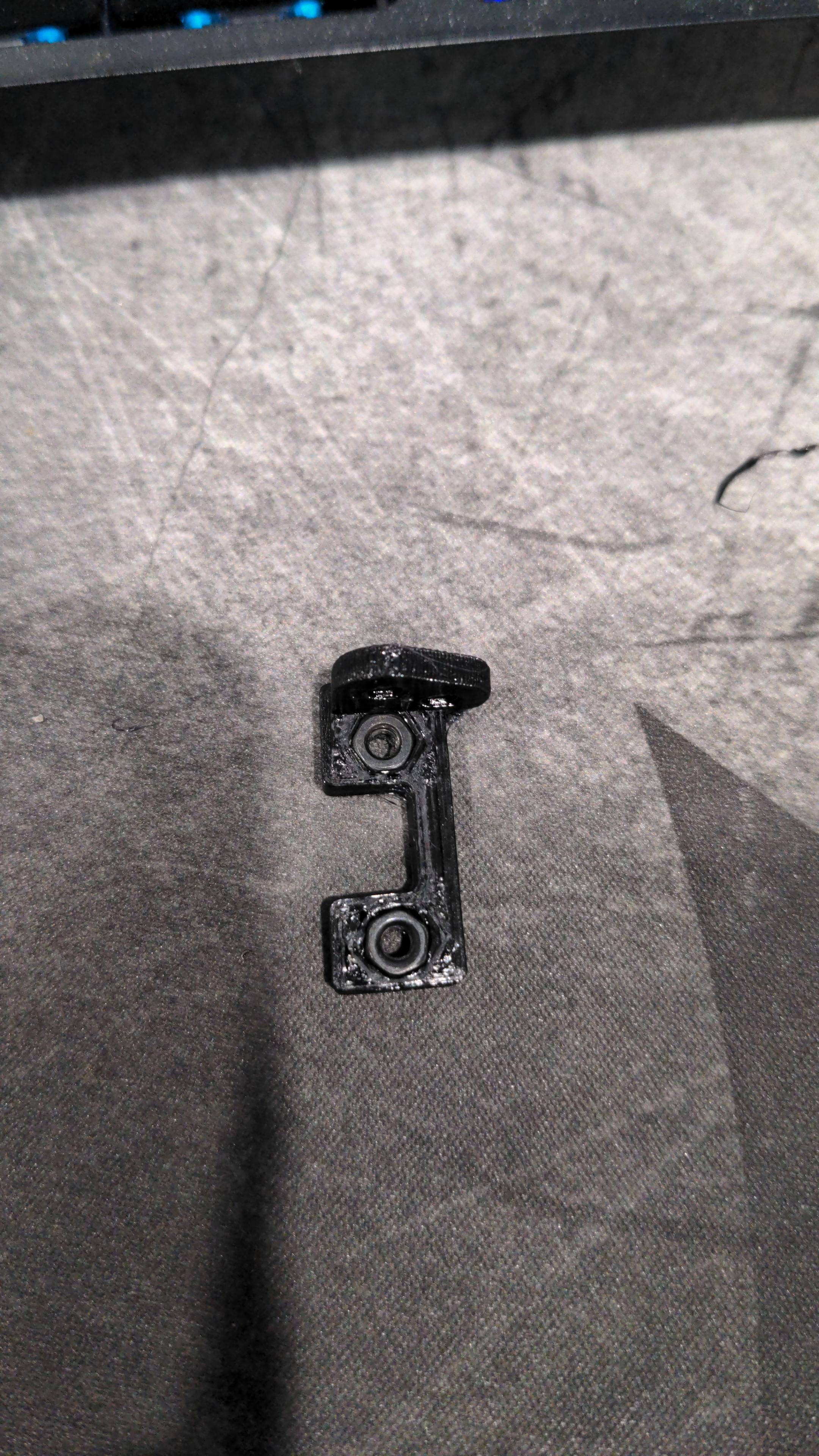 CR Touch mount for BiQu H2 BlowThrough mount by Gerkins | Download free ...