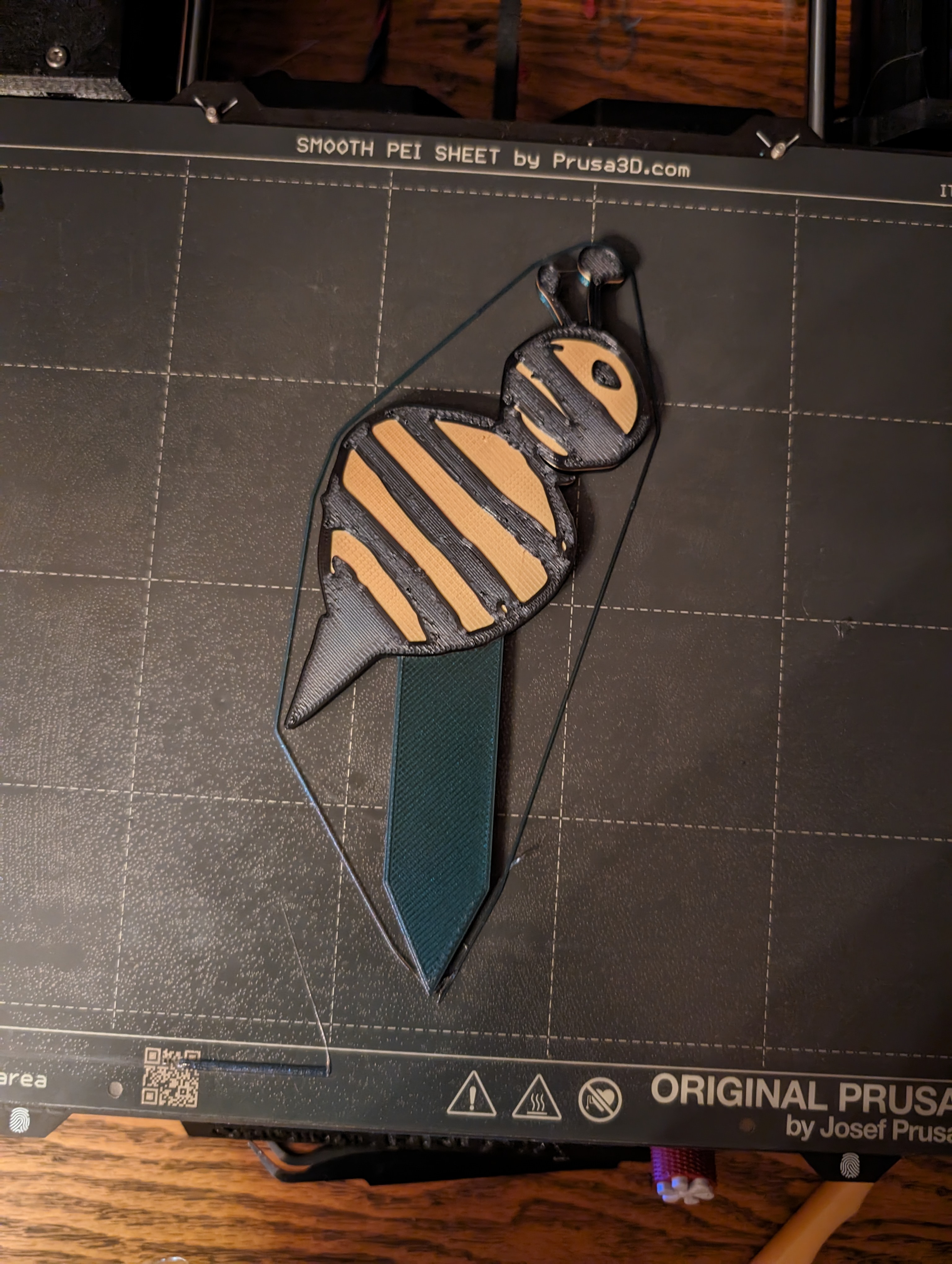 Fred The Bee - Doodlebug Garden Stake - Plant Decor, easy filament ...