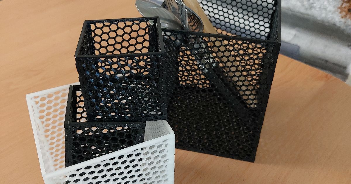 Lightweight Dovetail Container (Parametric) by Czarlol | Download free ...