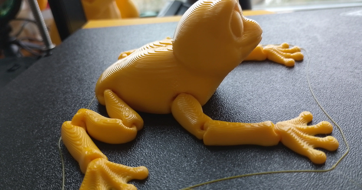Flexi Frog by 3D | Download free STL model | Printables.com