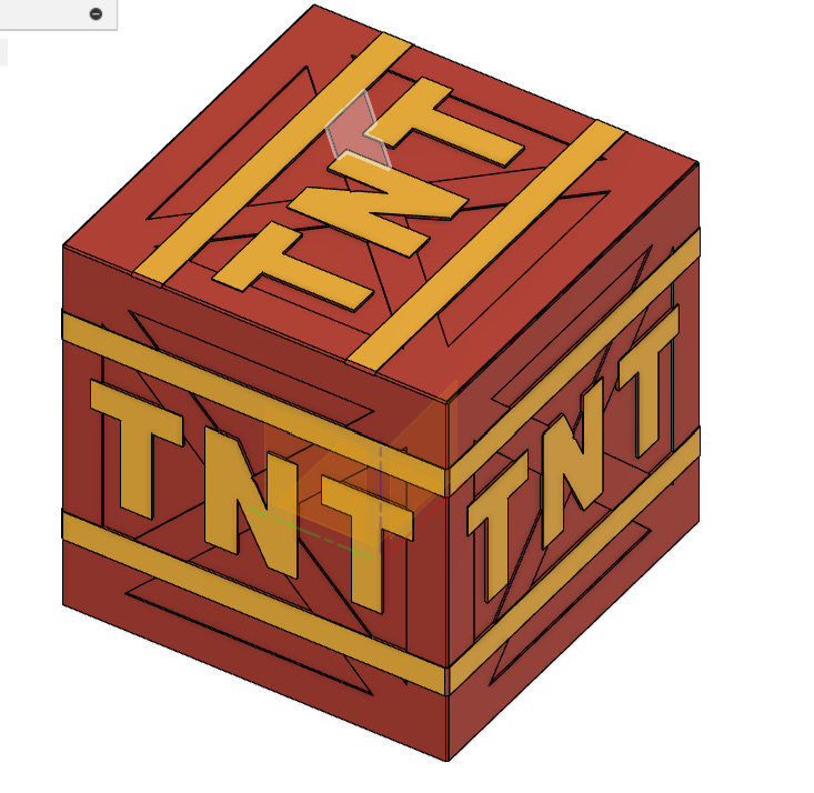 TNT Crate MTG Deck Box by thatcaddad | Download free STL model ...