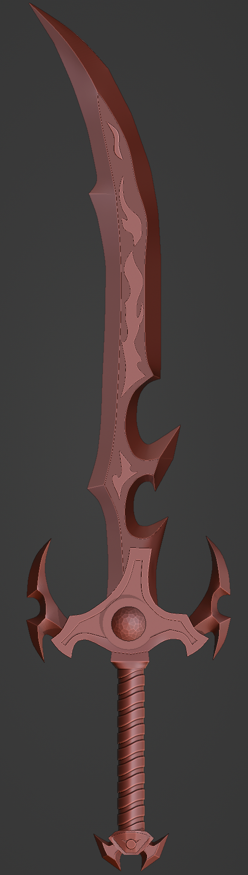 Trueflame Sword by Builds for geeks | Download free STL model ...