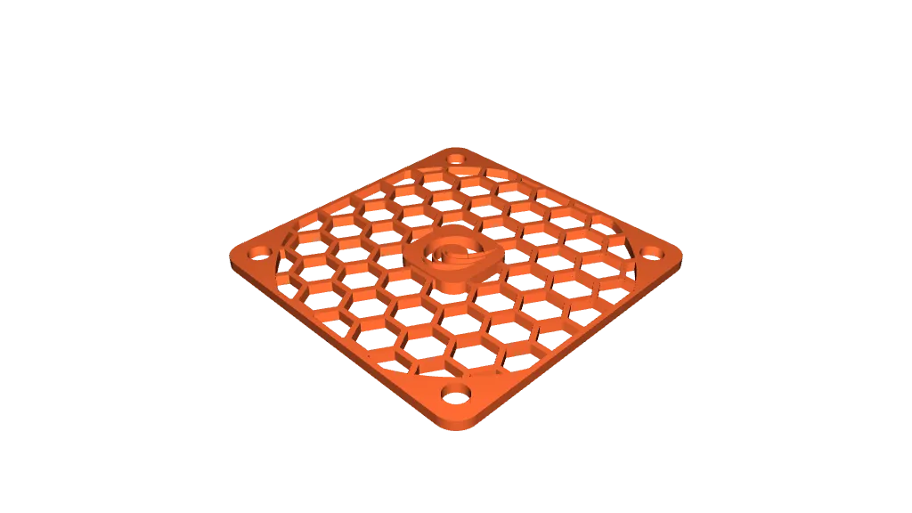 QIDI 60mm Fan Cover Logo by 3Dwork.io | Download free STL model ...