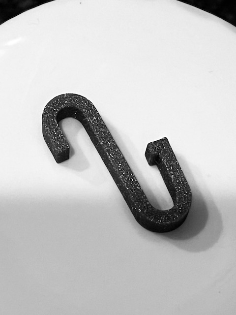 Simple 1in S-hook by Jonathan | Download free STL model | Printables.com